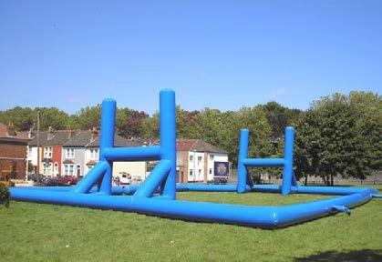 inflatable rugby events